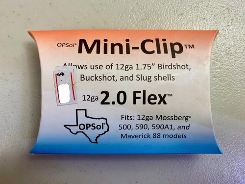 OPSol Mini-Clip 2.0 Flex Mini Shell Adapter for 12ga Mossberg Shotguns ...