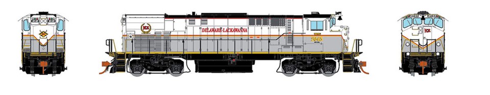 Rapido 033037 HO Scale MLW M420 Diesel Delaware Lackawanna 2045 | eBay