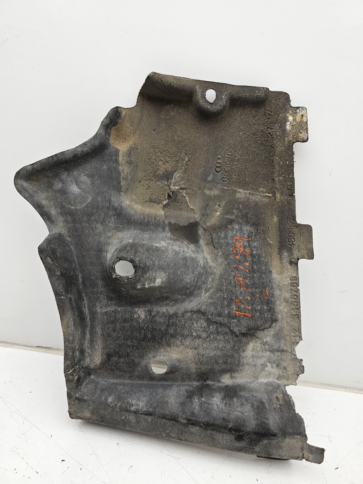 2013-2018 A6 S6 A7 S7 RS7 FRONT LEFT UNDERBODY SHIELD OEM 4G0825201B | eBay