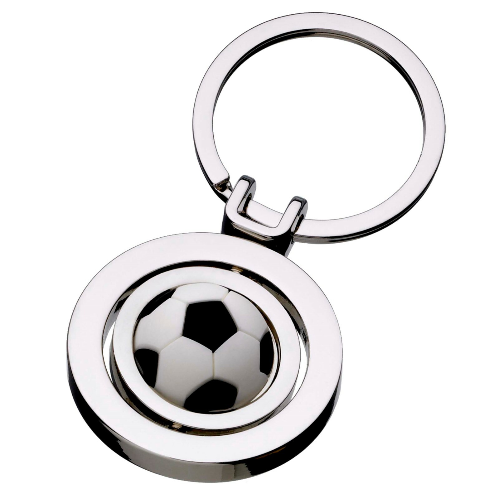 Football Spinner Keyring Novelty Gifts Sport Present - FREE Black Gift ...
