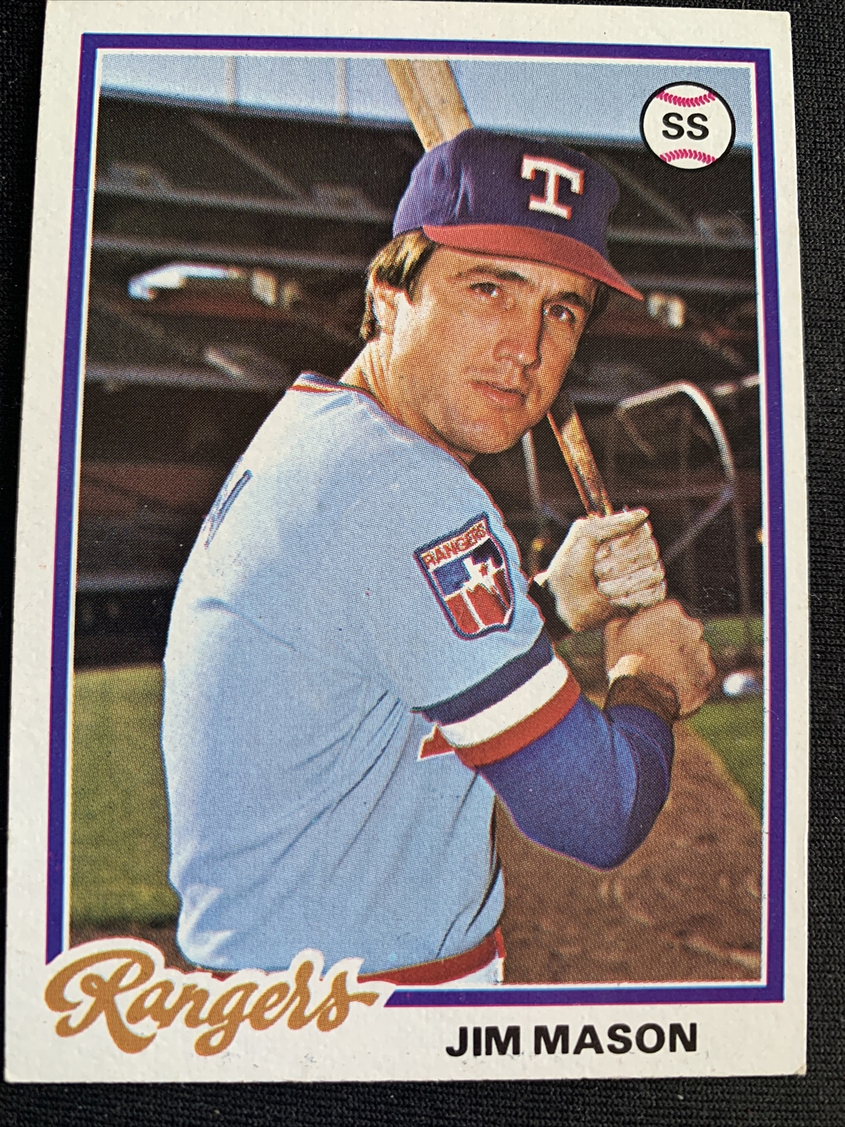 1978 Topps Baseball Card #588 Jim Mason Texas Rangers NMMt Free ...