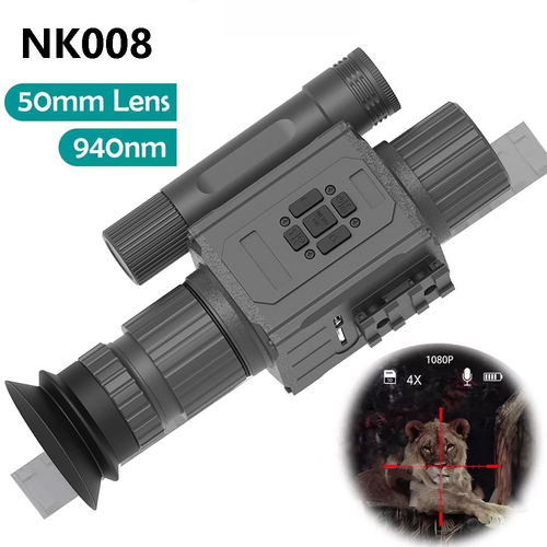 Infrared Night Vision Scope Monocular 940nm Hunting IR Digital Camera ...