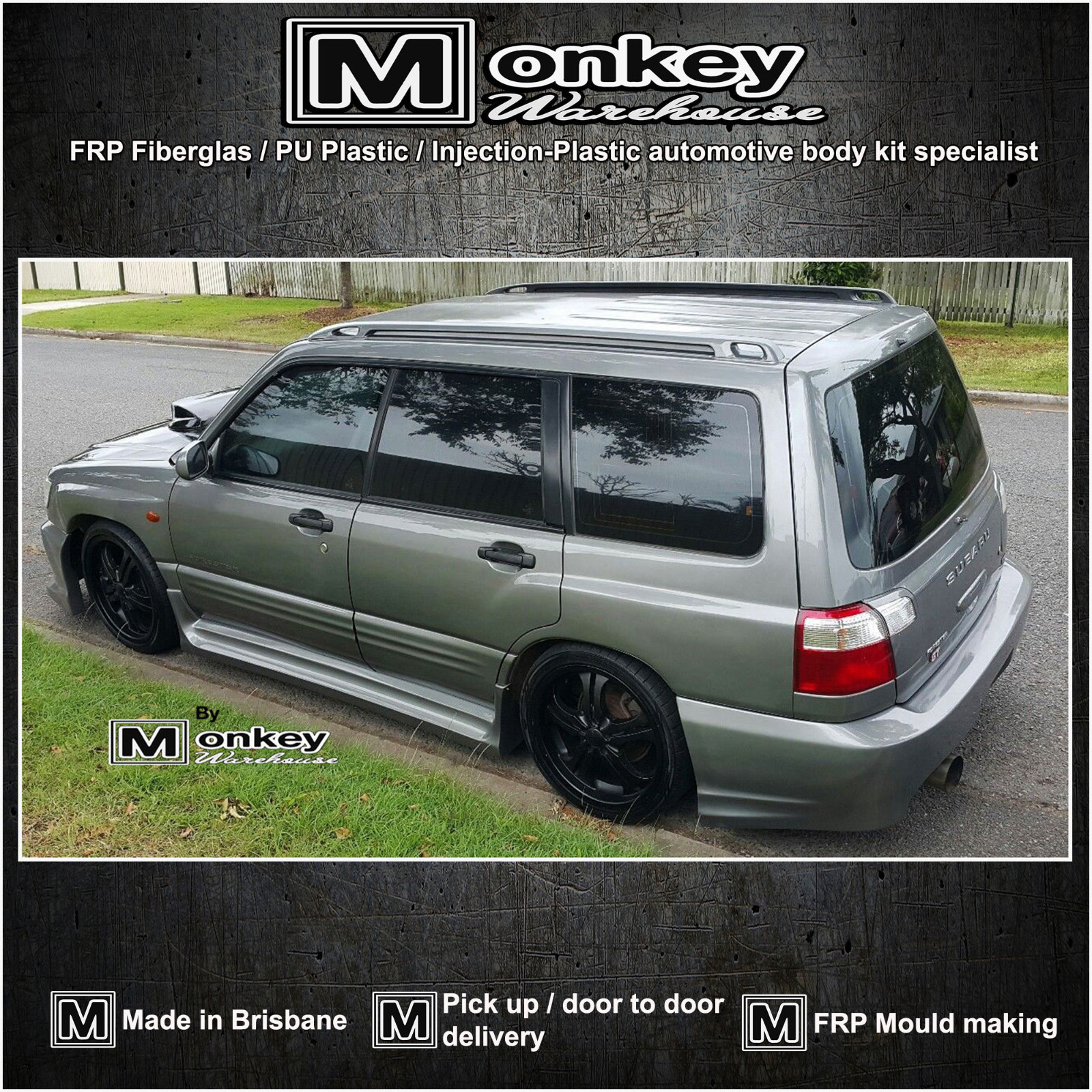 NEW LIBERAL FORESTER REAR BUMPER BODY KIT SUIT 1997-2002 SUBARU ...