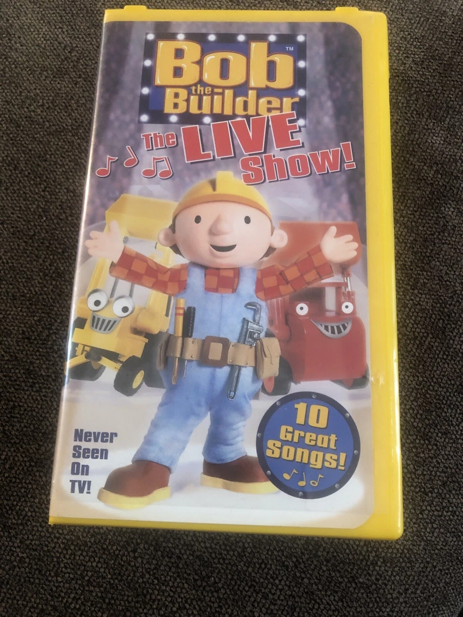 Bob The Builder The Live Show Vhs