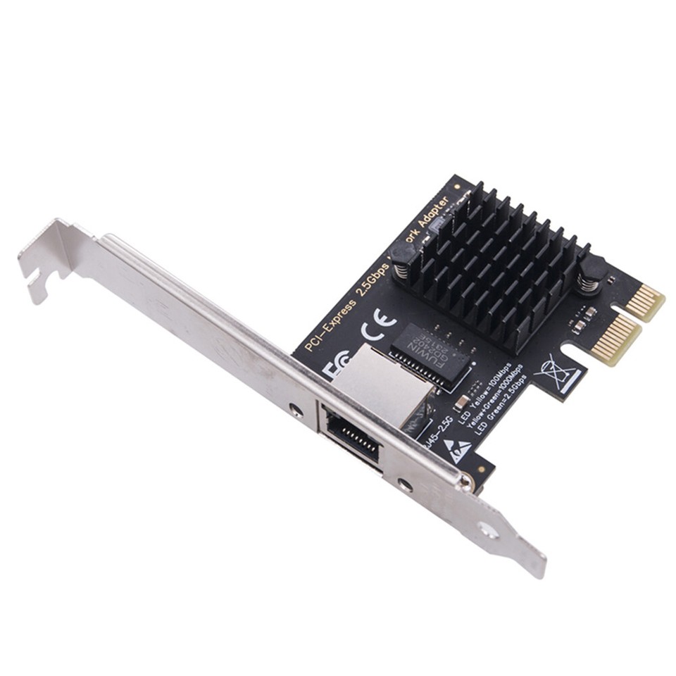Carte réseau PCIe 1/2/4 port 2,5 Go carte réseau PCI-E NIC RJ45 NIC ...