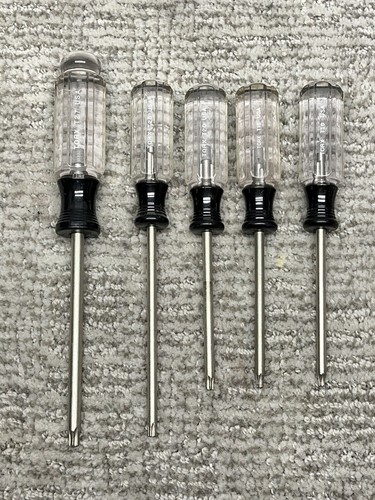 Craftsman torx screwdriver set USA 5 Piece Set Vintage | eBay