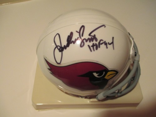 HOFer JACKIE SMITH signed ST LOUIS CARDINALS Helmet COA | eBay