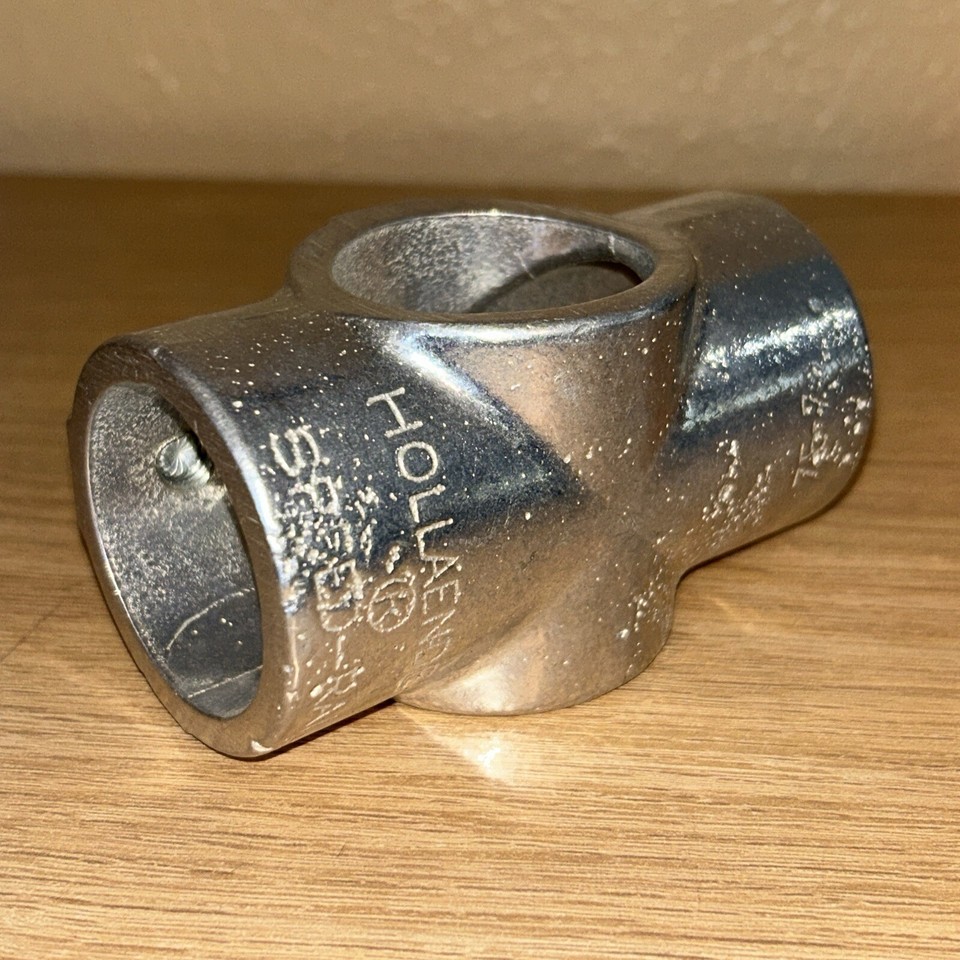 HOLLAENDER, 1-1/2" Pipe, Cross-E, Aluminum Alloy Cross Pipe fitting ...