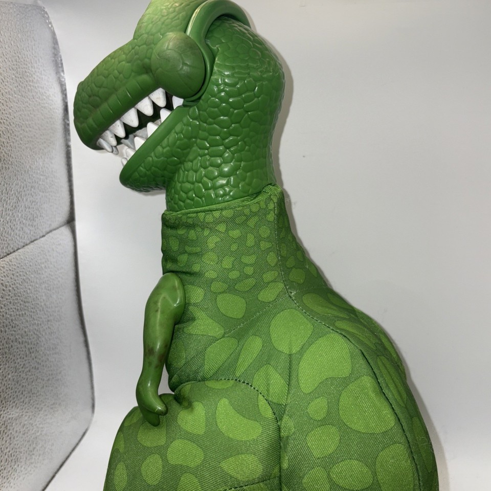 Disney Pixar Toy Story 3 Big Roarin Rex Fisher Price Squeeze Roar ...