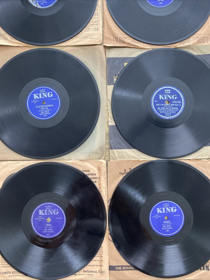78rpm King Records Blues Lot Annisteen Allen Little Willie John + Jump ...