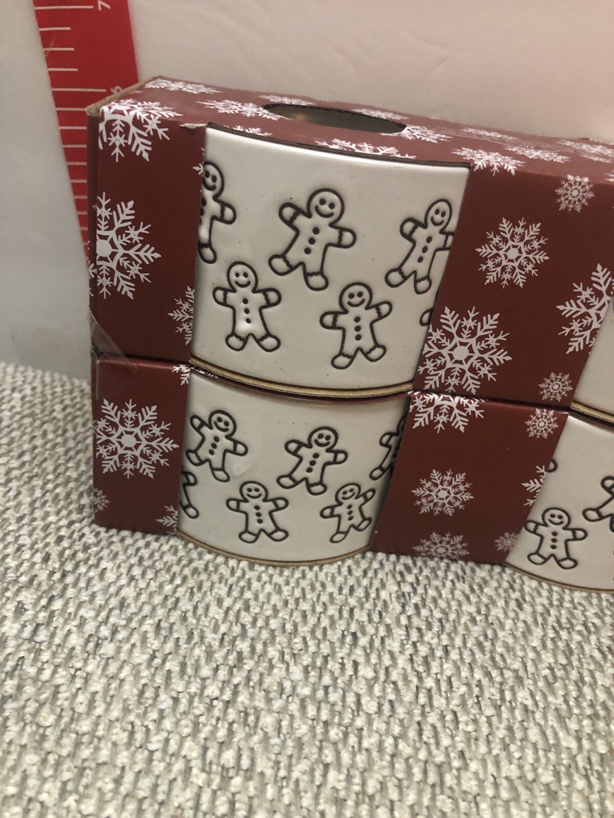 4 Bakeshop Ramekins 4” By 2” Gingerbread Christmas | eBay