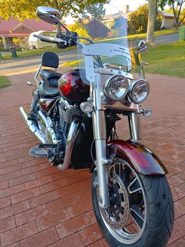 TALL TOURING SCREEN TRIUMPH THUNDERBIRD COMMANDER 1700 WINDSCREEN ...