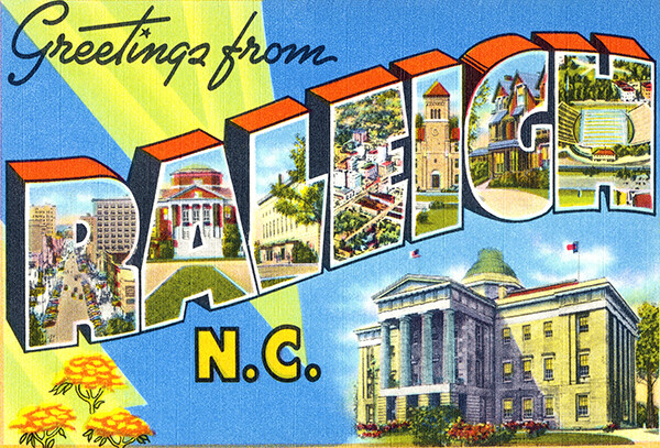 Postcards From North Carolina UNC Postcard – Classic Carolina
