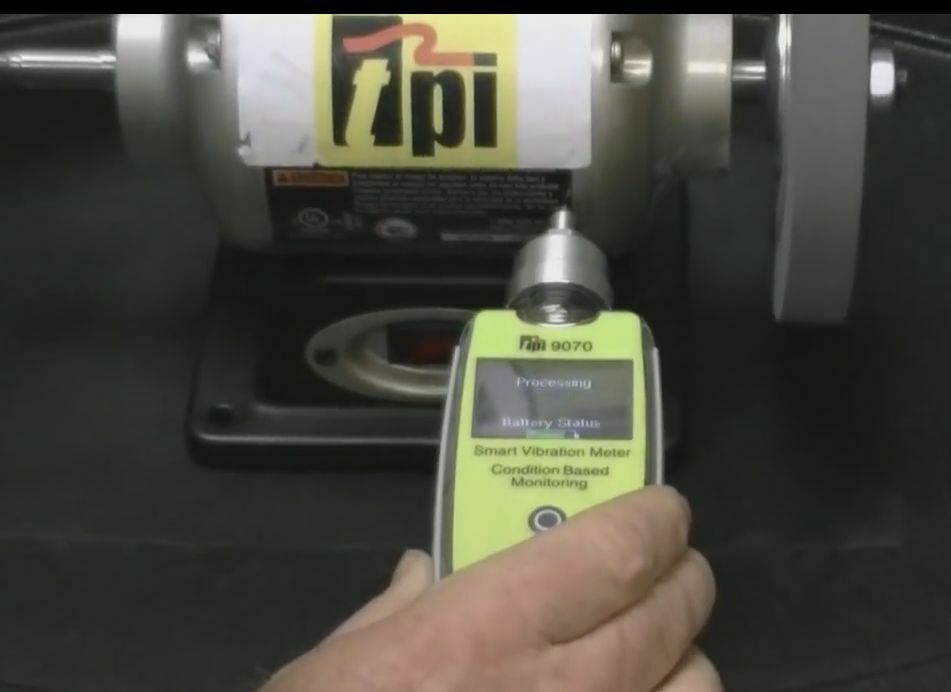 TPI 9070 SMART VIBRATION METER vibration monitoring and analysis tool ...