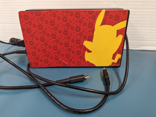 OEM Nintendo Switch Charging Dock Set with HDMI Cable and Pokemon Skin ...