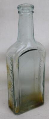 Antique Chas H Fletcher's Embossed Castoria Medicine Bottle #4 | eBay