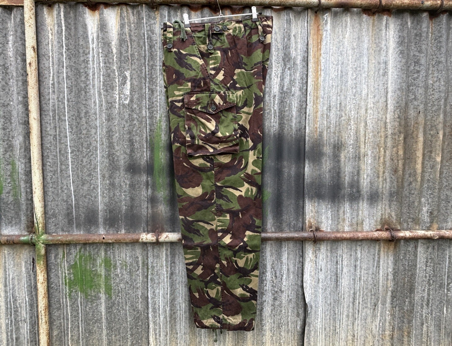 VINTAGE BRITISH ARMY 94 PATTERN TEMPERATE DPM TROUSERS 85/100/116 38 ...