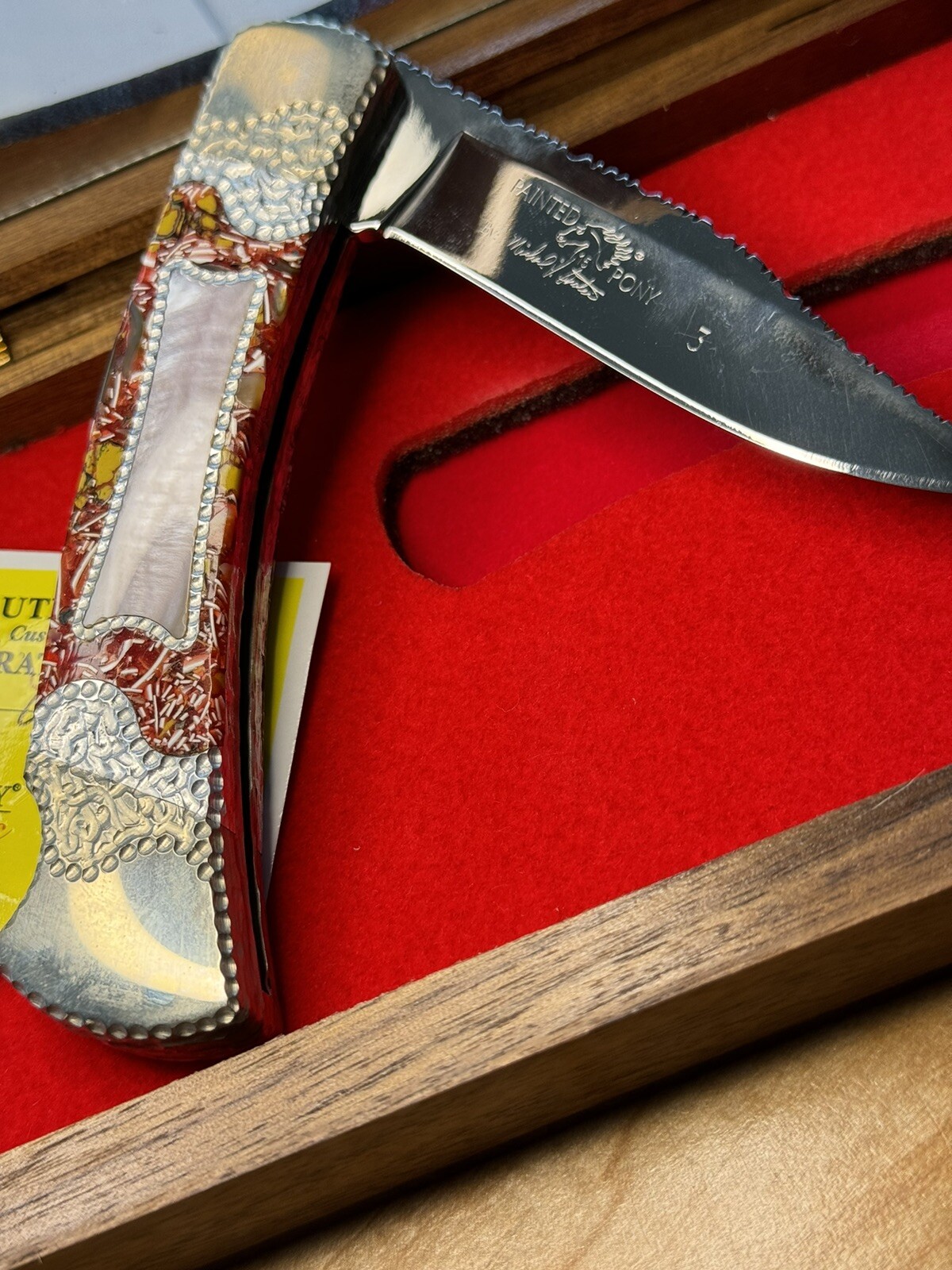 Painted Pony by Michael Prater Knife | eBay