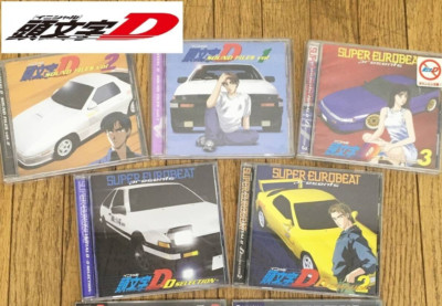 Super Eurobeat initial D Presents selection 5 CD D-Selection Set of 5 ...