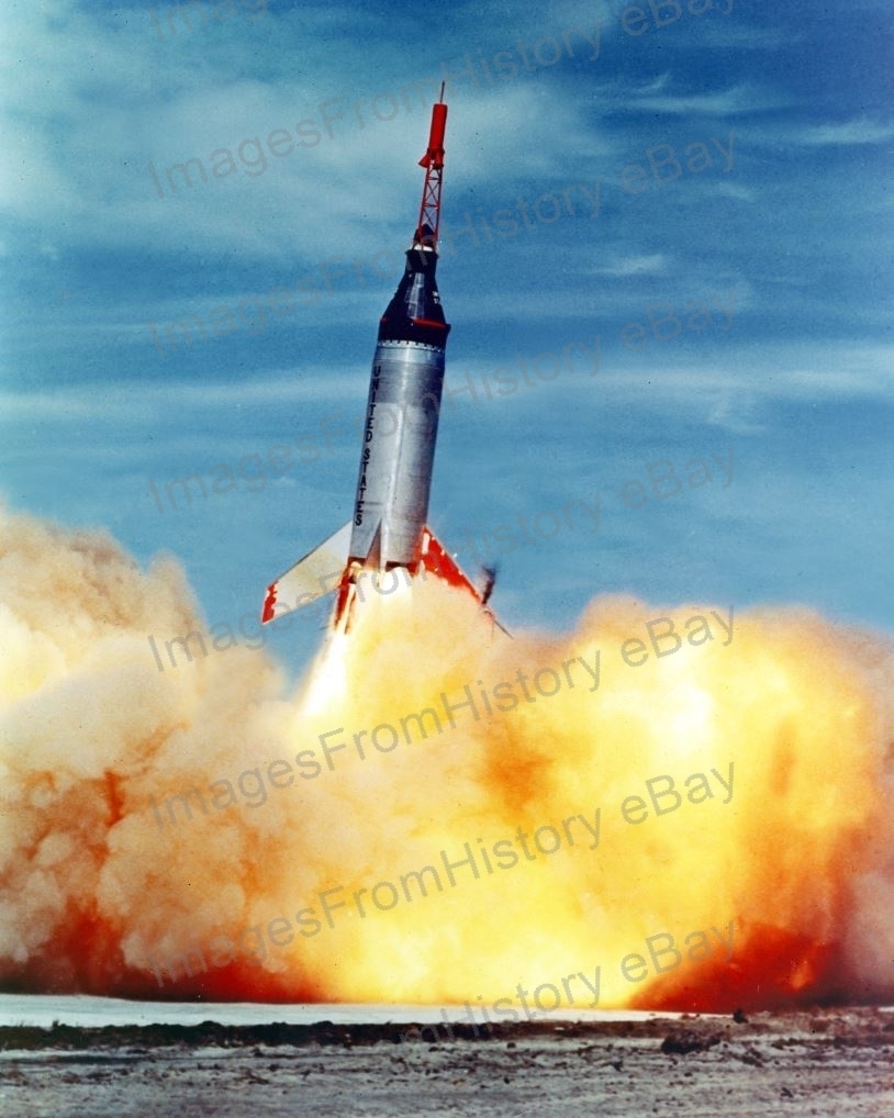 8x10 Print NASA Little Joe Launch Wallops Island 1960 #2017168 | eBay