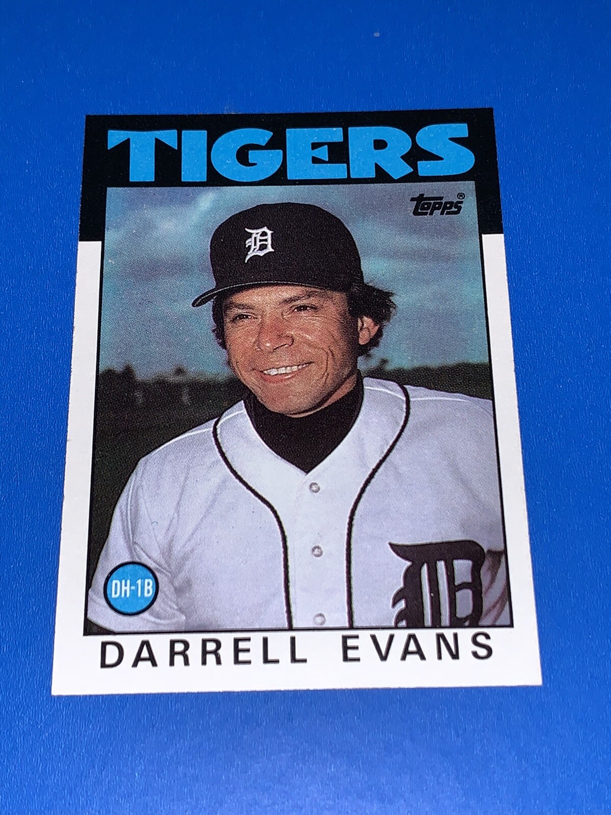 1986 Topps Darrell Evans baseball Card #515 Detroit Tigers Set Break NM ...
