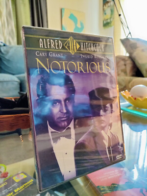Notorious (DVD, 1946) Alfred Hitchcock with Cary Grant and Ingrid ...
