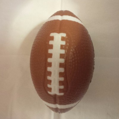 SQUISHY FOAM TOY FOOTBALL ALL STAR SPORTS Brown ball touchdown | eBay