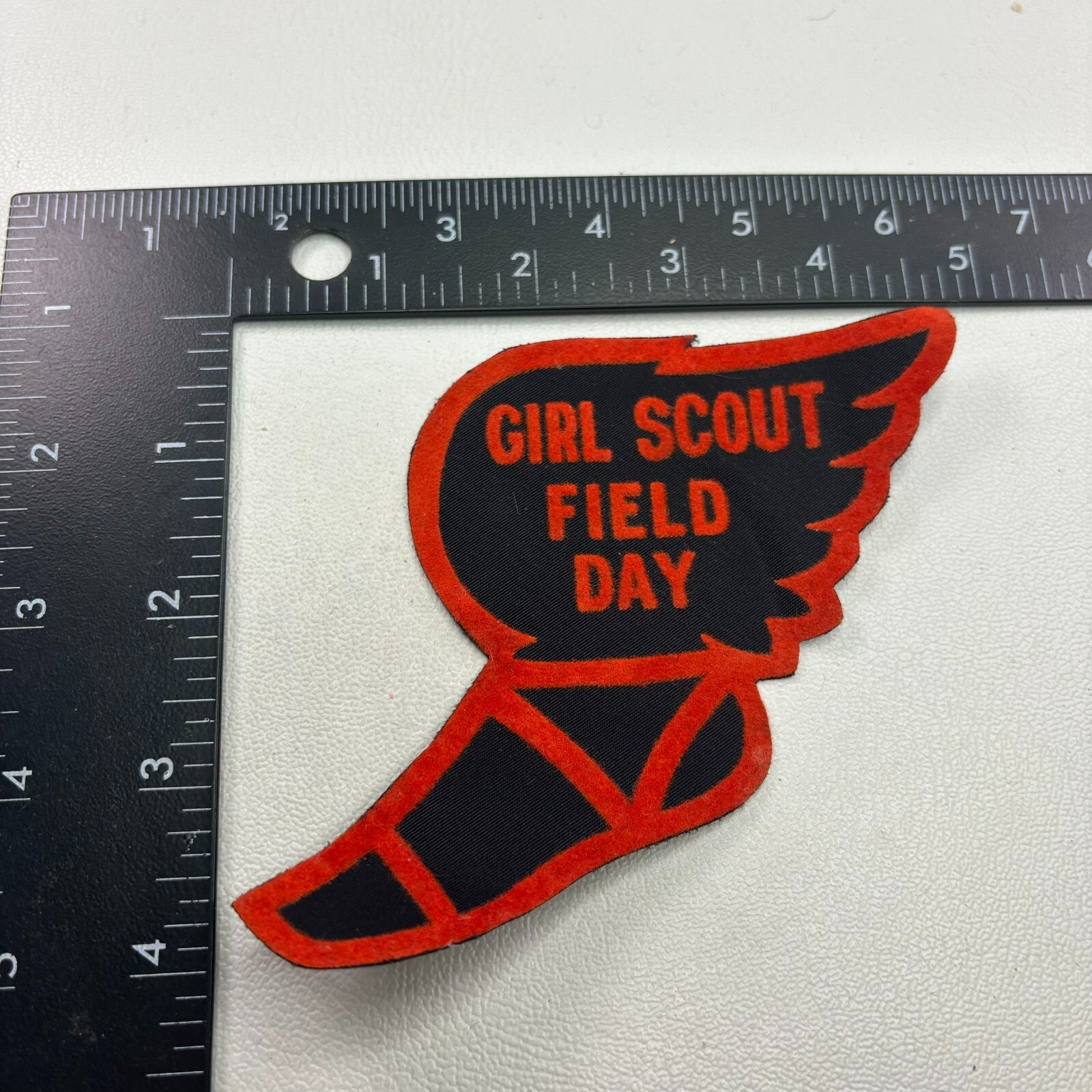 Vintage FOOT & WINGS GIRL SCOUT FIELD DAY Girl Scouts Patch 39P7 | eBay
