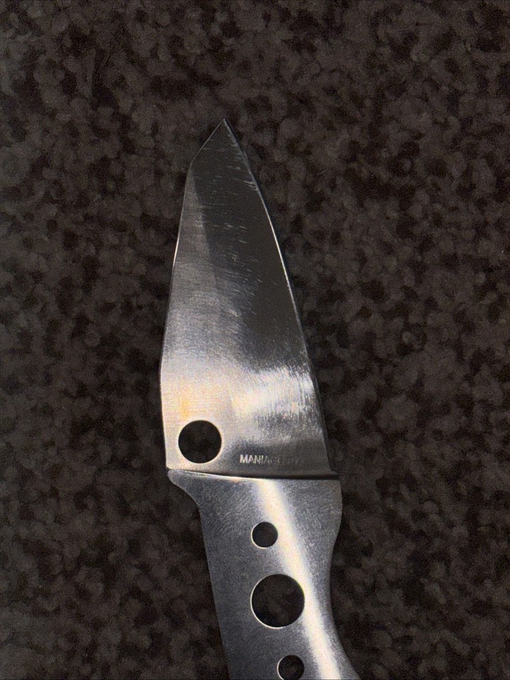 Spyderco Mule Team MT37P - AEB-L Stainless Steel (Custom Blade Grind ...