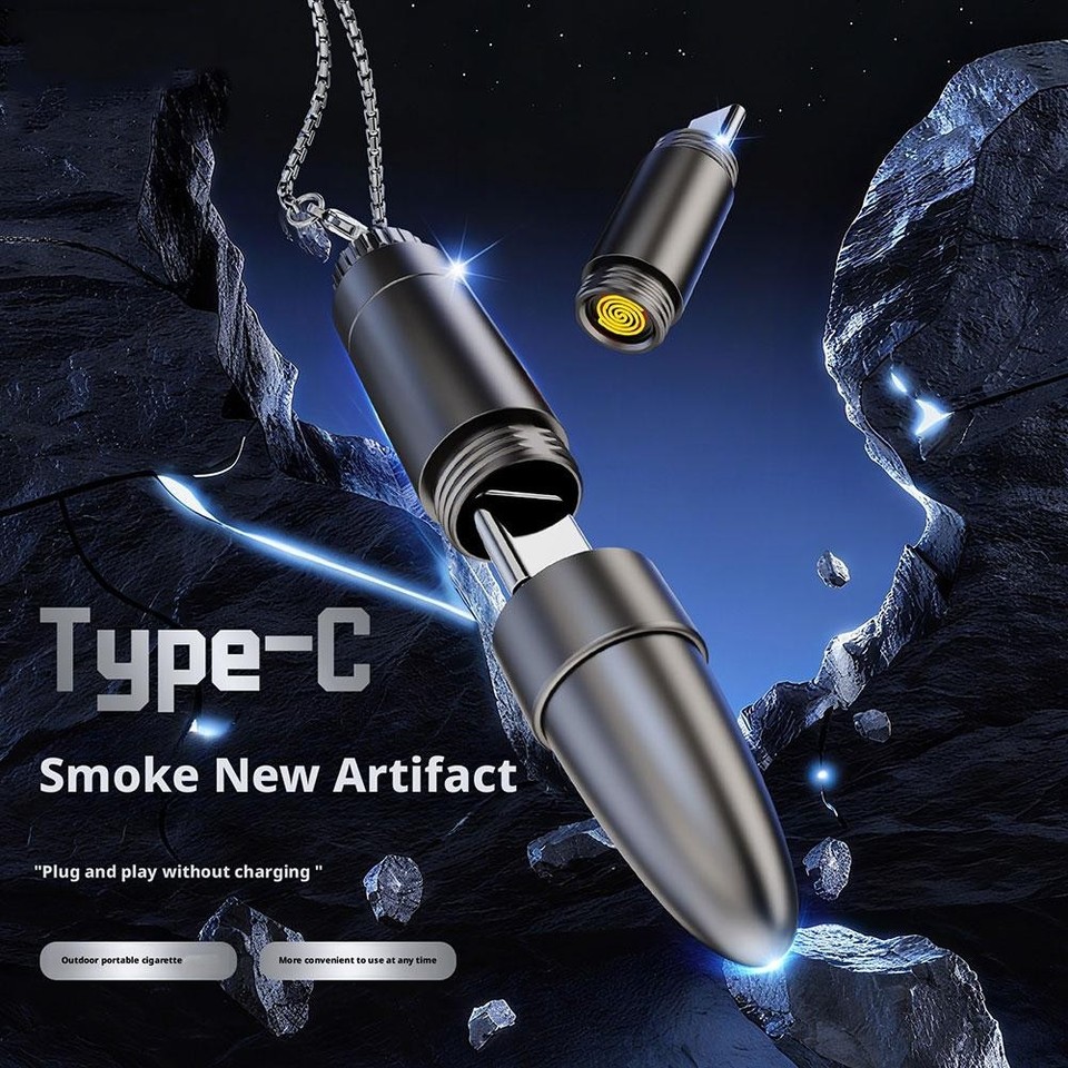 Bullet Mini CigaretteLighter Car Typec Mobile Universal Portable ...