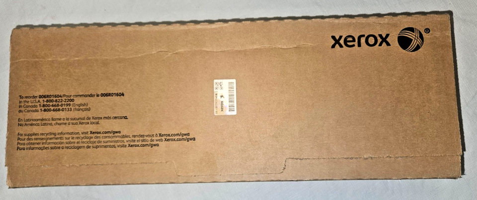 Xerox Toner Cartridge – 006R01604 Black , Sealed - 2 Pack Genuine OEM ...