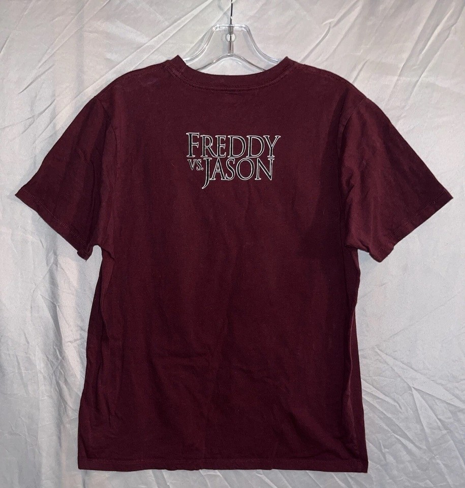 Freddy VS Jason T Shirt Freddy Kruger Jason Voorhees Size Large Friday ...