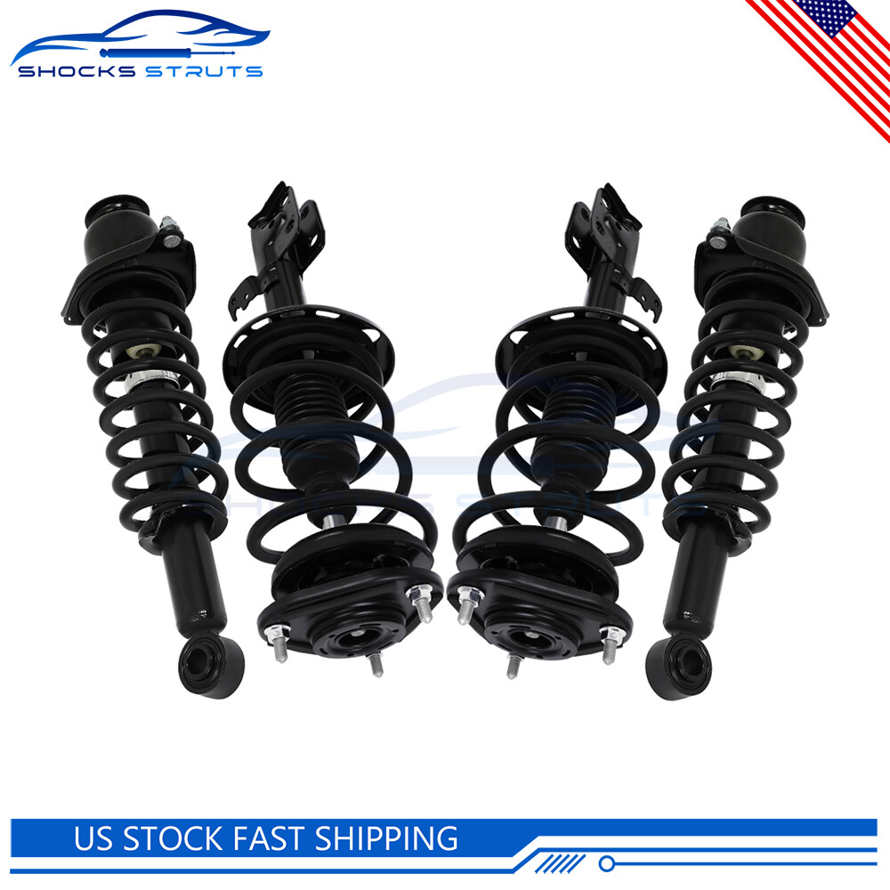 For 2014-2019 Toyota Corolla Front & Rear Complete Struts Coil Spring ...