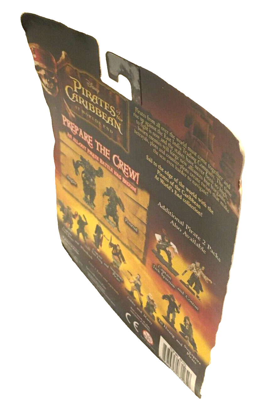 Pirates of The Caribbean at Worlds End Pirate Captains & Crews Series ...