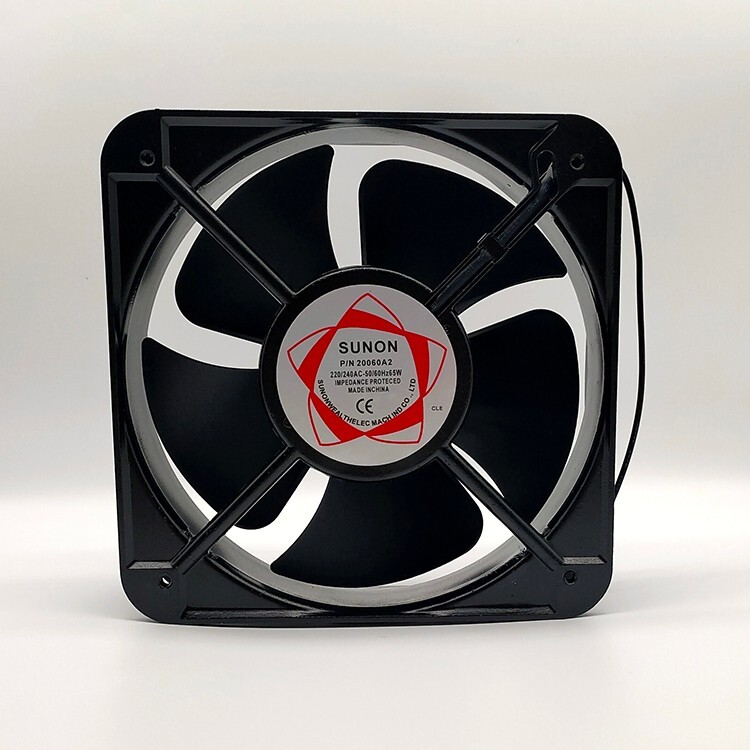 1 PCS SUNON Fan P/N 20060A2 220/240V 65W Axial Flow Fan 20060 20cm 2 ...