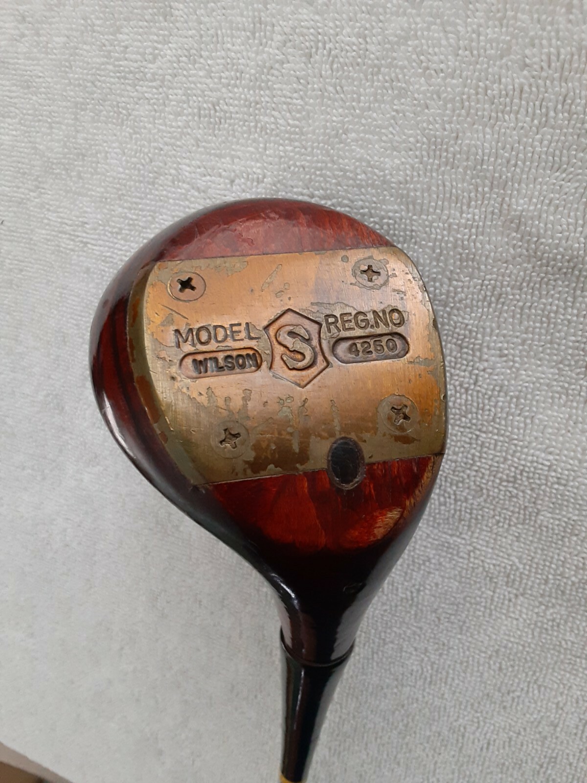Wilson Sam Snead Blue Ridge Model S Wood Strata Bloc Driver | eBay