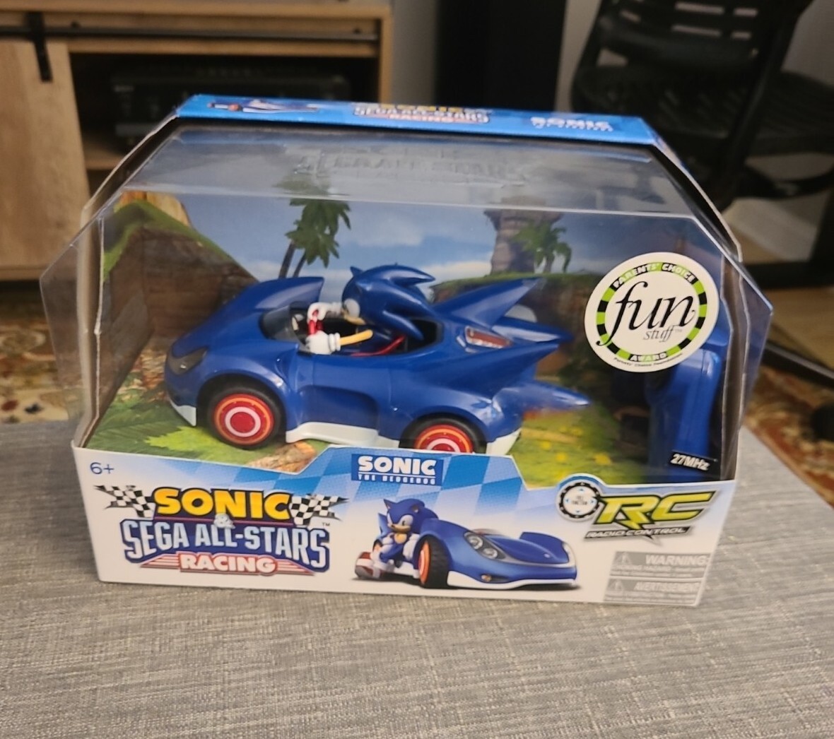 NKOK Sonic Sega All-stars Racing Full Function Radio Control RC Car by ...