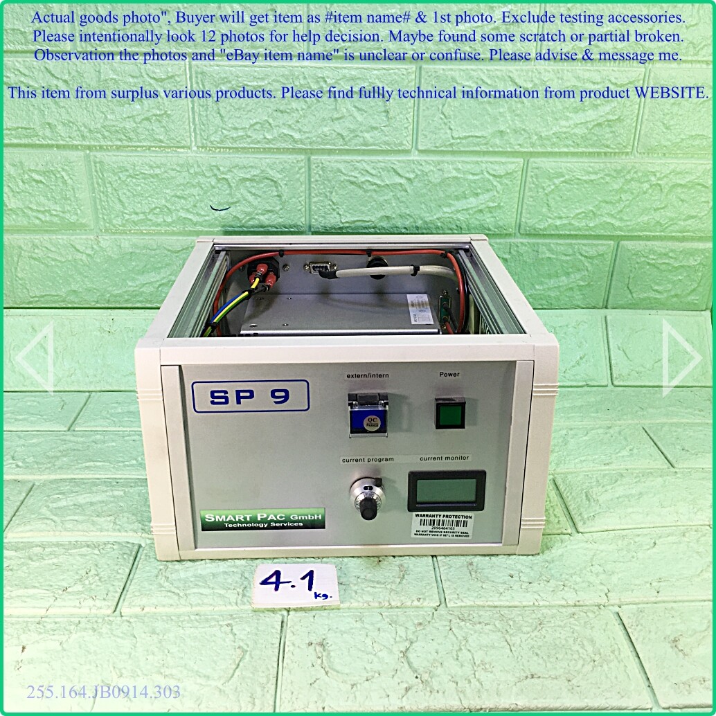 SMART PAC Laser SP9, Lumics LU0940T090 Laser Supply as photo, sn:0754 ...