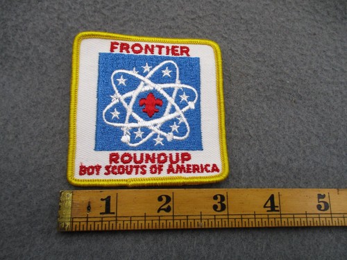 Frontier Roundup Boy Scouts Patch BSA Vintage T1, | eBay