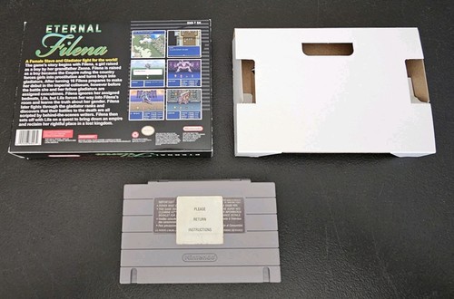 Eternal Filena (Super Nintendo) SNES TESTED | eBay