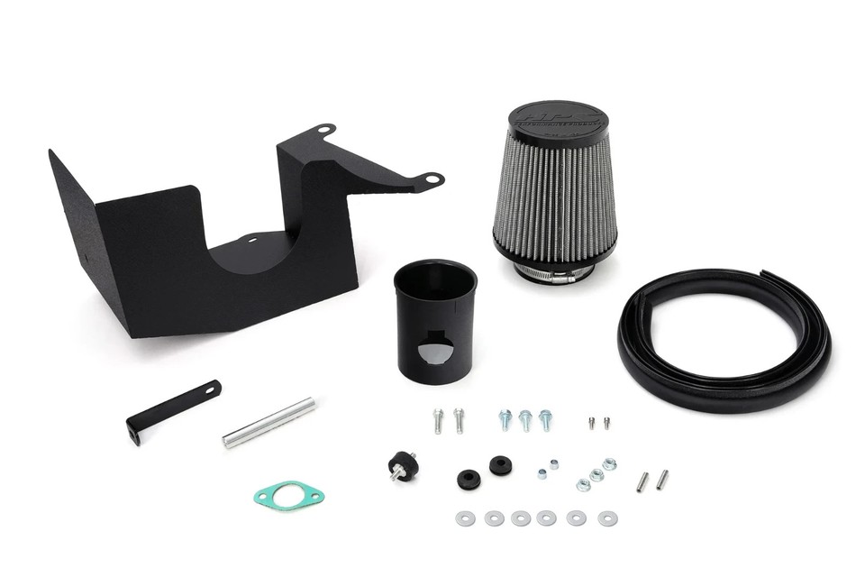 HPS Polished Short Ram Air Intake w/ Heat Shield for Honda Civic FL5 ...