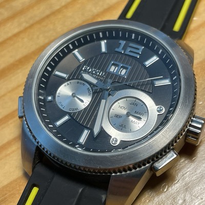 Fossil ME 9023 Automatic All Stainless Steel 5 ATM Water Resistant ...