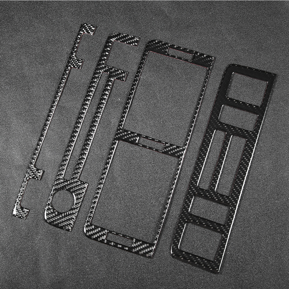 Carbon Fiber Center Control Trim Frame Kit Fits for E46 M3 1998-2005 ...