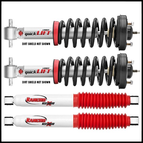 Rancho quickLift 2" Lift Kit Leveling Shocks Struts 07-18 Silverado ...