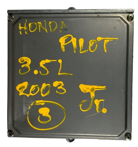 03-04 Honda Pilot Engine Computer ECU ECM 3.5L OEM A/T Match #s 37820 ...