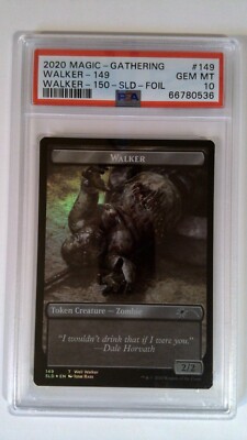 MTG Card Walker-Walker Token Walking Dead Secret Lair Drop PSA 10 | eBay