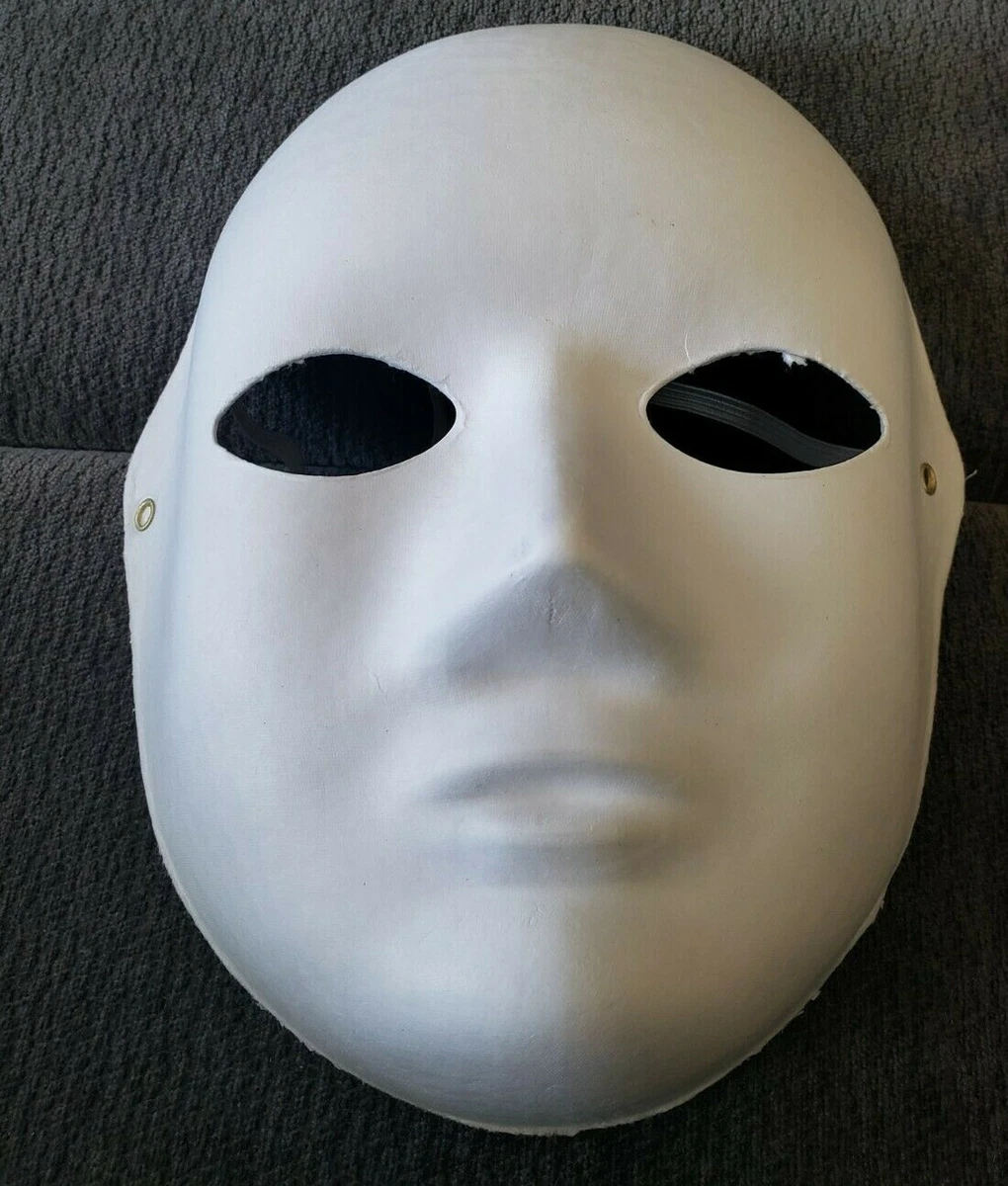 Blank White Masks