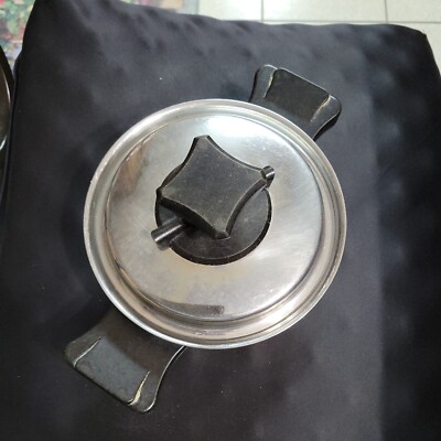 Health Craft 1 Qt Pot w/ Vented Lid for Waterless Cooking 304 Surgical ...