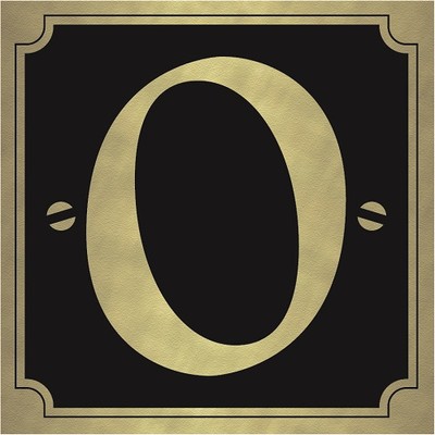 House & Gate Numbers Sticker Self Adhesive – Gold on Black 8x8cm Square ...