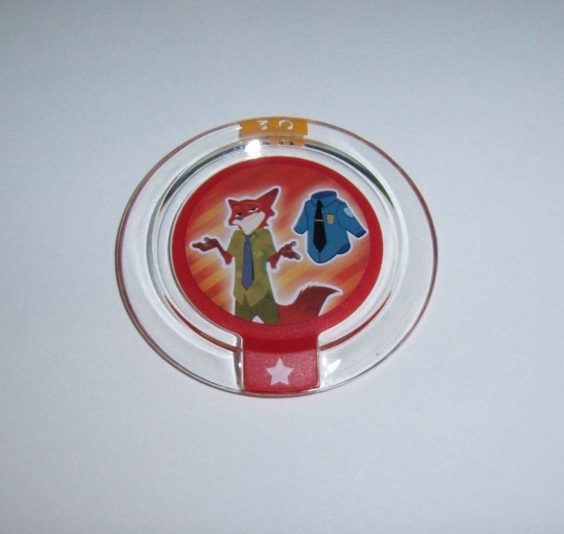 DISNEY INFINITY 3.0 Zootopia Power Disc Officer Wilde ZPD Costume ...